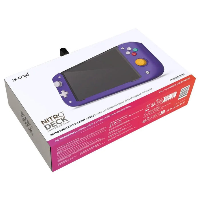 CRKD Nitro Deck Retro Purple Limited Edition - Gamesplanet