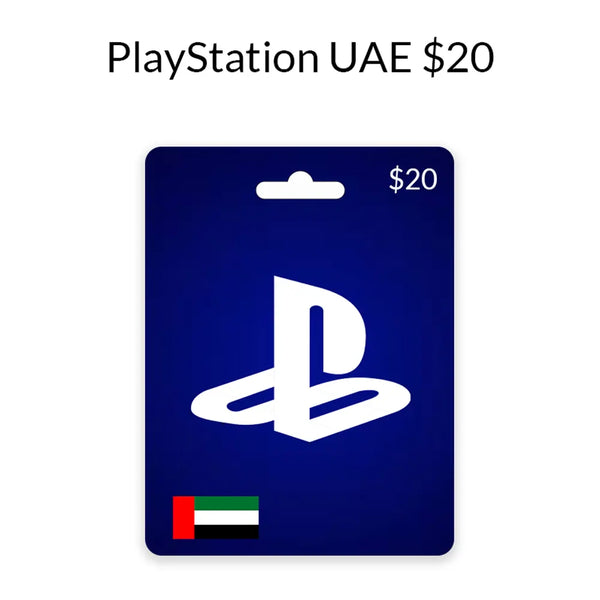 PlayStation UAE 20$ Gift Card - Gamesplanet